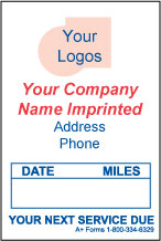 Custom Static Cling Labels