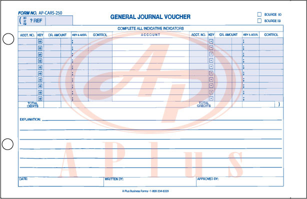 General Journal Voucher