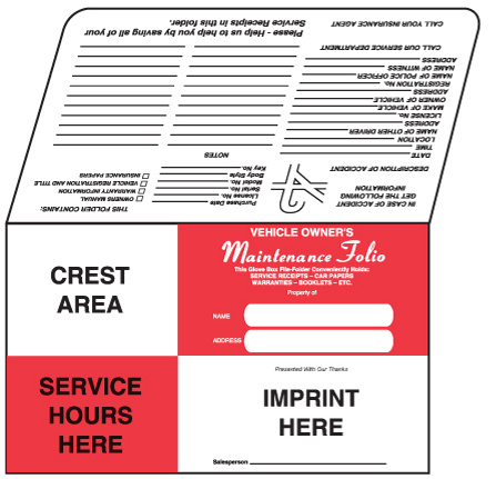 Vehicle Paper Wallets